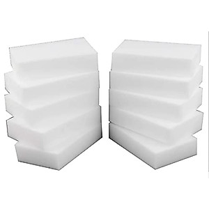MinnYaso Magic Sponge Cleaning Eraser 3.94" x 2.36" x 0.79" | Multi-Purpose Household Cleaning | Magic Sponge Cleaning Eraser for Kitchen, Bathroom, Sink, Doors, Floors, Baseboard, Walls | 50 Pack