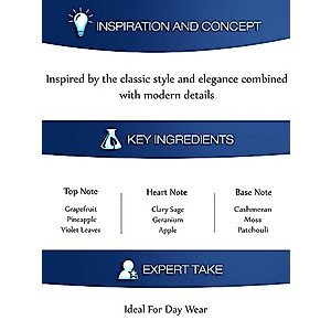 David Beckham Classic Blue Men's Eau de Toilette Spray, 3 Ounce