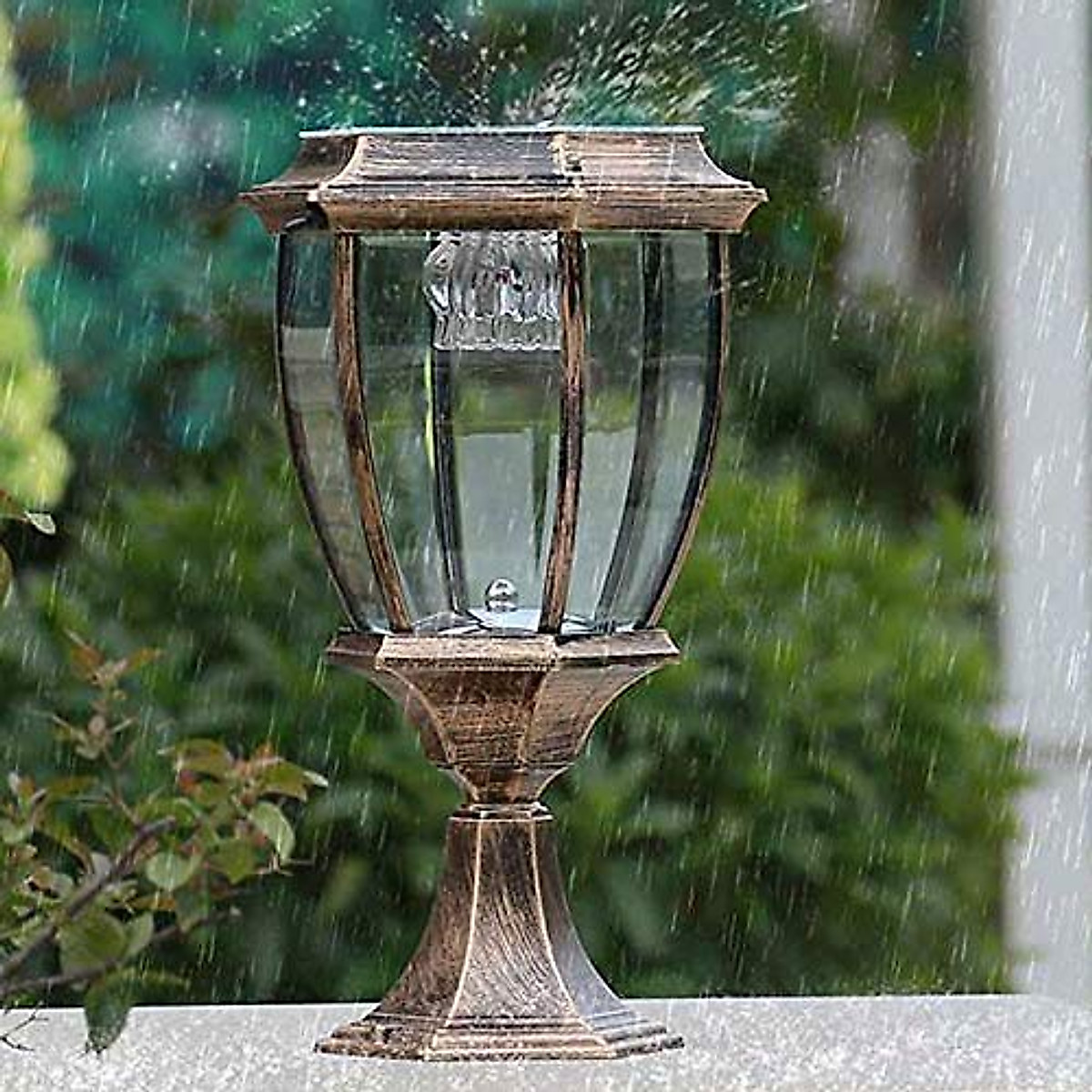 ACQUIRE Outdoor Pillar Lamp European Villa Wall Light Waterproof Home Garden Courtyard Light LED Street Garden Villa Lamp