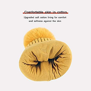 Toddler Winter Beanie Hat Scraf Set, Cute Cartoon Penguin Knitted Hats Soft Warm Infant Hat with Pompom for Baby Boys and Girls 1-3 Years (Blue)