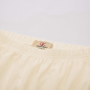 GRACE KARIN Rockabilly Dress Extender with Elastic Waistband(XL, Beige)