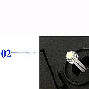 YUTR Waterproof Newest Outdoor Powered LED Garden Yard Bollard Pillar Light Post Lamp