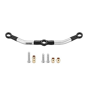 INJORA Stainless Steel Steering Link for 1/18 RC Crawler TRX4M Upgrade