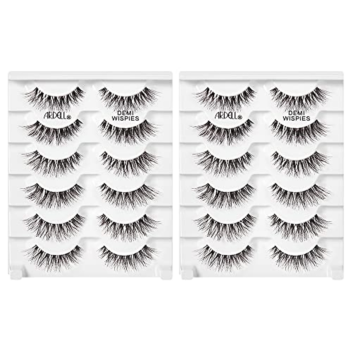 Ardell Multipack Demi Wispies False Lashes 6 Pairs x 2 pack