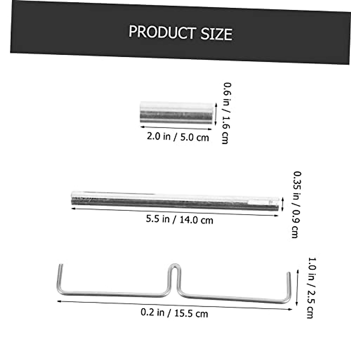 ULTECHNOVO 1 Set Popcorn Stirring Mixer Popcorn Popcorn Stirring Rods Replacement Iron Popcorn Stirring Rods