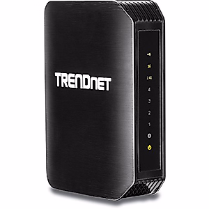 TRENDnet Wireless AC1200 Dual Band Gigabit Router with USB Share Port, TEW-811DRU