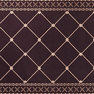 Carvapet 2 Pieces Non-Slip Rubber Back Kitchen Runner Set Floor Mats Bathroom Rug Doormat Runner, 18"x59"+18"x30", Home Cooking