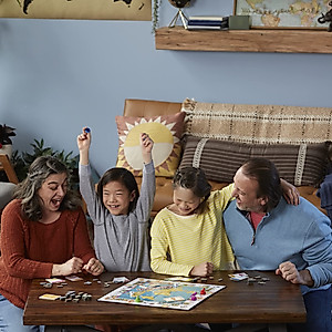 Hasbro Gaming Monopoly World Tour Board Game with Token Stampers and Dry-Erase Gameboard for Family Game Night