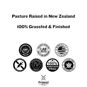 Primal Being Grassfed Beef Cartilage Collagen (Type I-V & XI)- Supports Hair, Skin, Nails, Joint Health, Immunity, Digestion, Post Exercise Recovery - 120 Capsules, 3000 mg per Serving