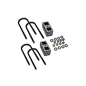 Superlift | 4125 | 2" Block Kit with Rear Lift Blocks, U-Bolts, & Hardware | Fits 2003-2018 Dodge Ram 2500/3500 4WD