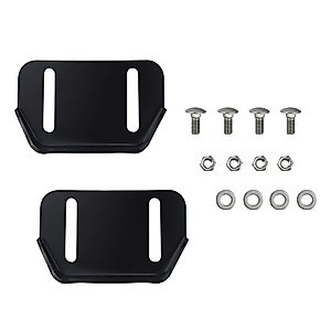 KINTLE 784-5580 Snow Thrower Slide Shoes with Mounting Hardware - Compatible with MTD/Cub Cadet/Yardman/Troy Bilt/Craftsman Snowblower, Replace for 784-5580-0637 780-420 73-031 73-100