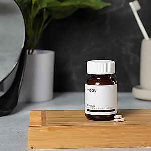 Moby Spermidine Supplement - Over 100x More Potent Than Wheat Germ Extract - 10mg Per Capsule - 99% Pure Spermidine - Clinically Tested - 3rd Party Tested - Made in The USA - 30 Day Supply