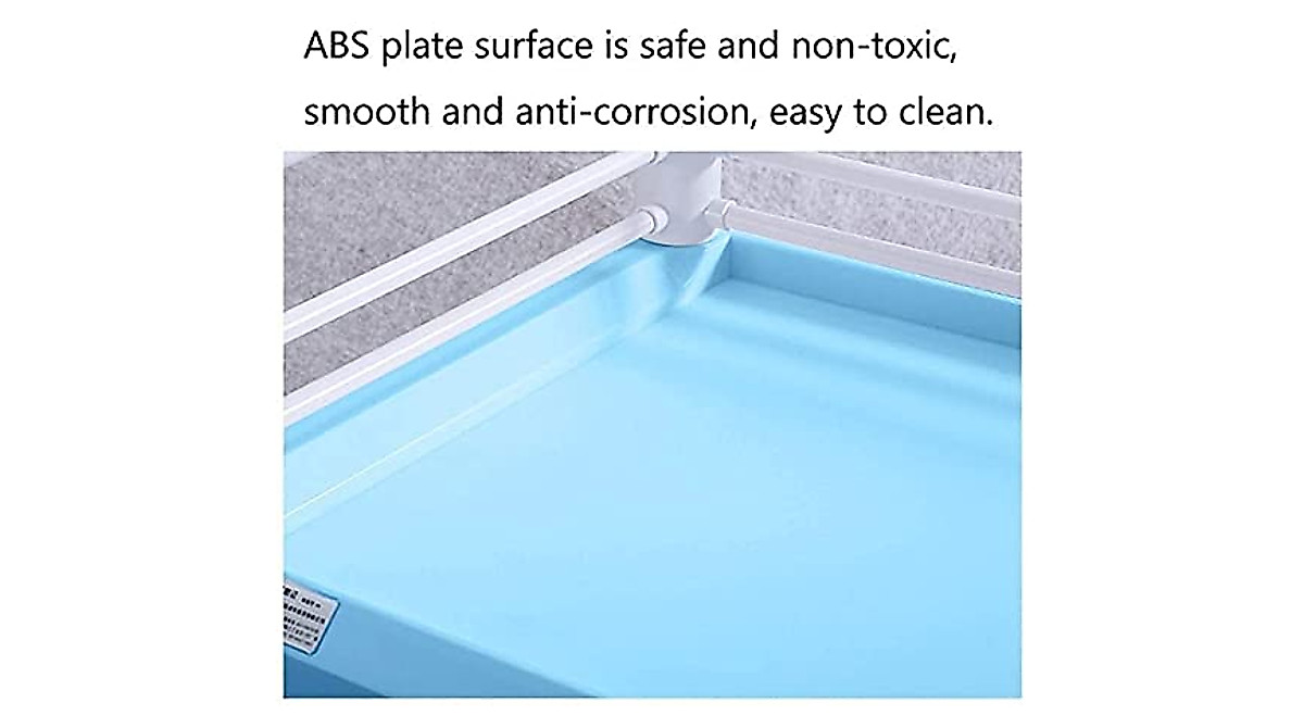 3 Tier Wheel Medical Utility Cart Blue, Durable & Multipurpose Trolley