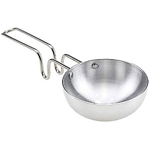 Shriya Aluminium Tadka Pan With Long Handle, Spice Roasting Tadka Pan, Vagaria With Long Handle Stainless Steel Tadka Frying Pan Spice Heating Pan