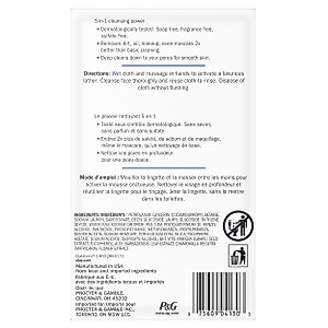 Olay Daily Facials, Deeply Purifying Clean, 5-in-1 Cleansing Wipes with Power of a Makeup Remover, Scrub, Toner, Mask and Cleanser, 66 Count