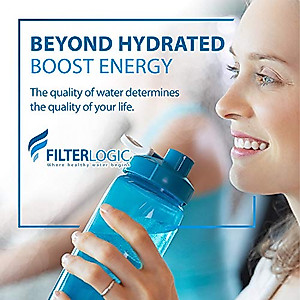 Filterlogic 3US-AF01 Under Sink Water Filter, Replacement for Standard 3US-AF01, 3US-AS01, WHCF-SRC, WHCF-SUFC, WHCF-SUF, NSF/ANSI 42 Certified (Pack of 2)