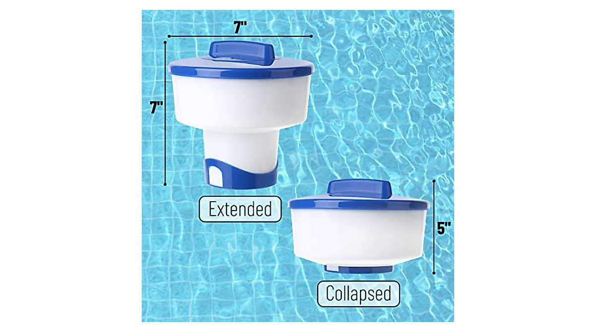 Pool Chlorine Floater | Easy Tablet Dispenser for Clean Pools