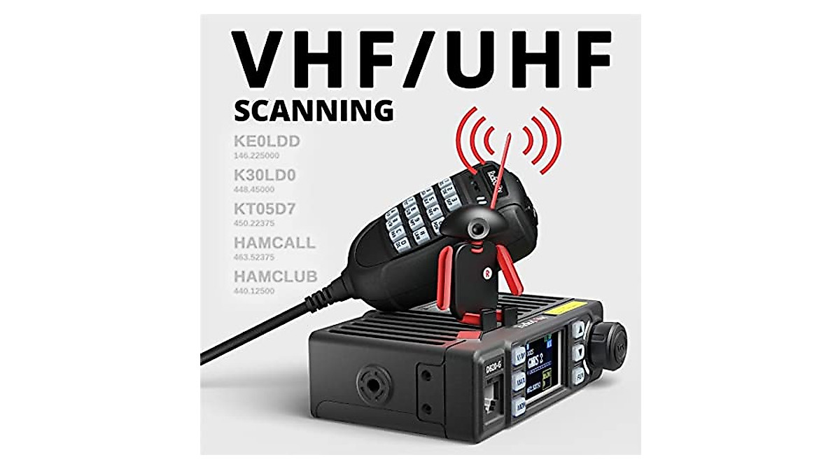 Radioddity DB20-G Mobile Radio for Car Vehicle, 20W Long Range Two Way Radio with Cigarette ...