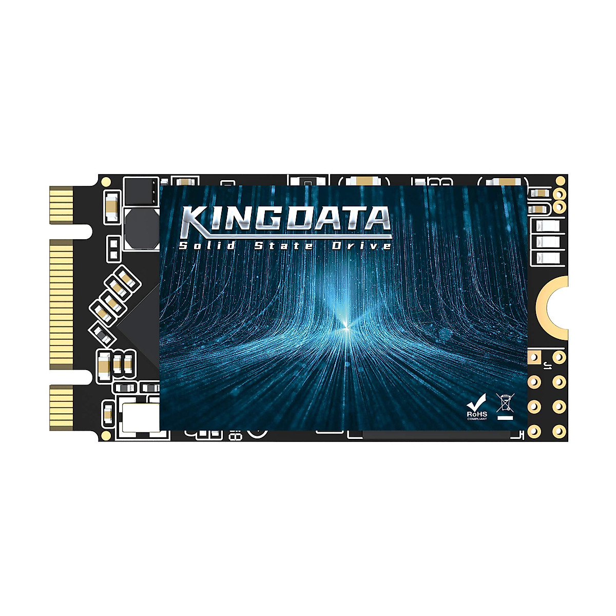 Kingdata M.2 2242 SSD 240GB Ngff Internal Solid State Drive High-Performance Hard Drive for Desktop Laptop SATA III 6Gb/s Includes SSD(240GB, M.2 2242)