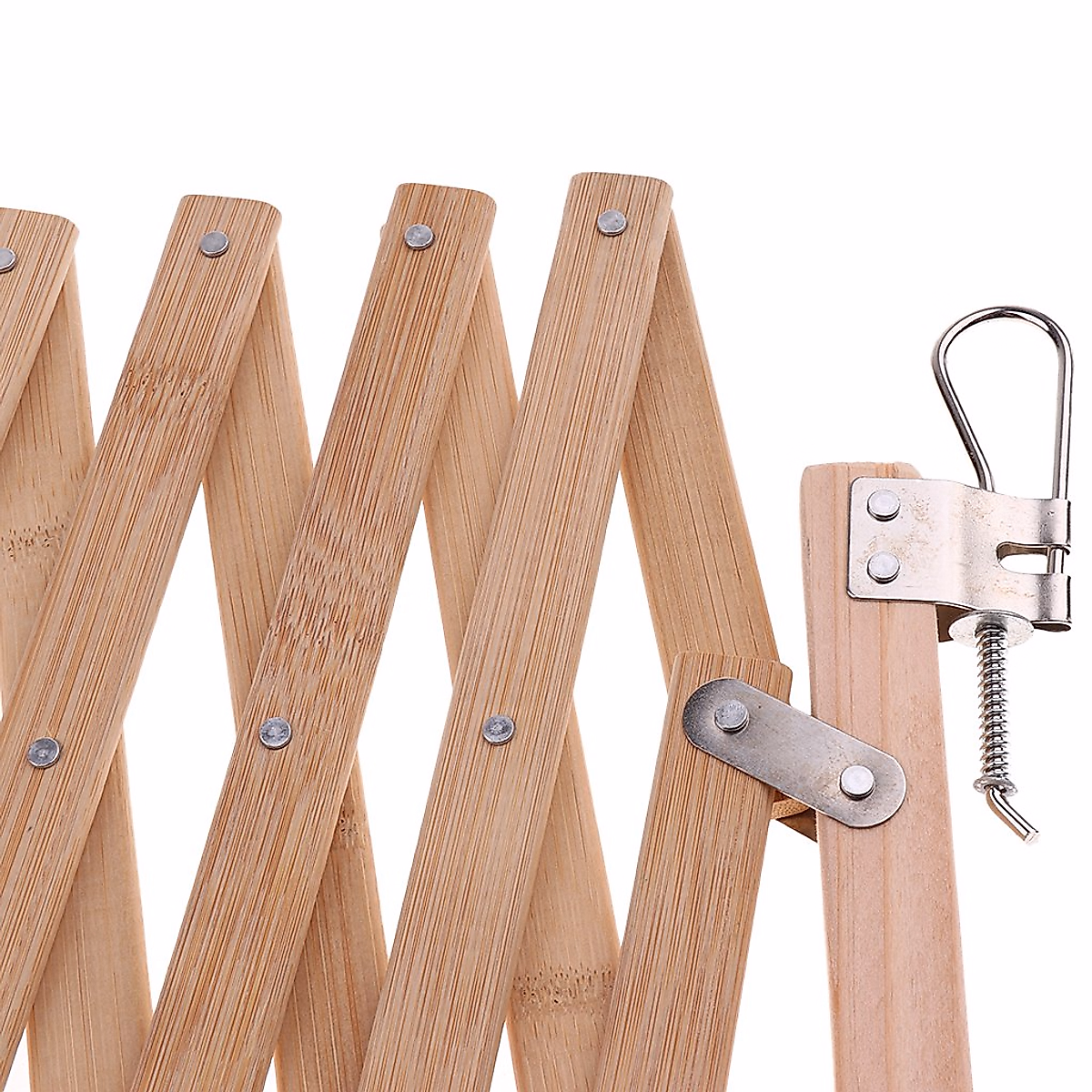 Folding Fence Pet Isolation Gate Expanding Fence Outdoor Indoor, 41x100cm/16.14x39.37inch