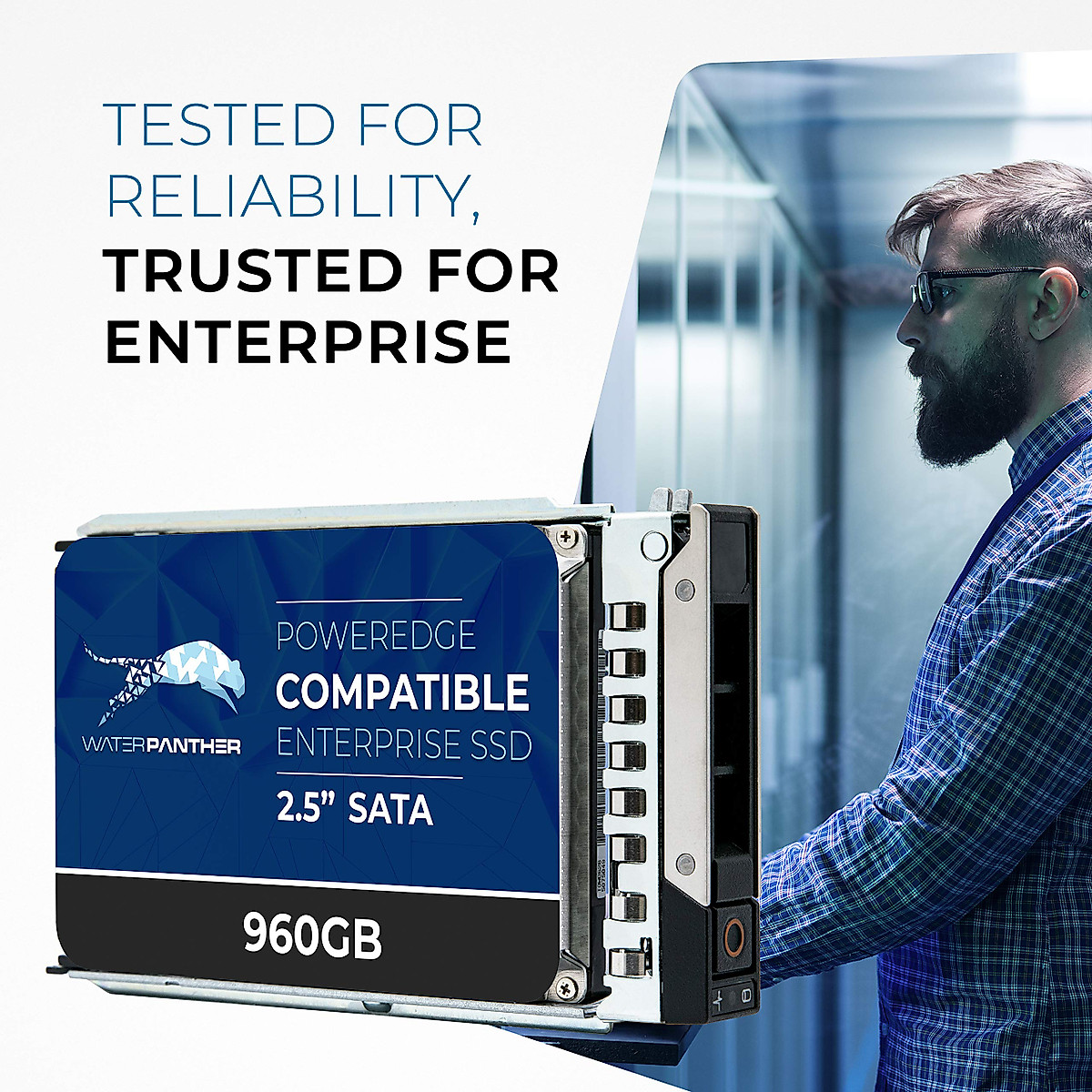 960GB SATA 6Gb/s 2.5" SSD for Dell PowerEdge Servers | Enterprise Drive in 14G Tray