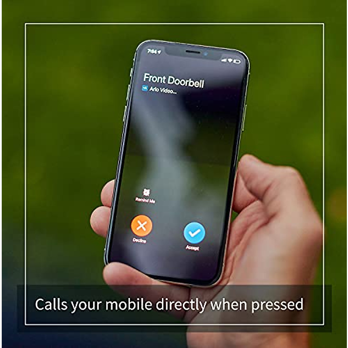 Arlo Essential Wireless Video Doorbell & Chime 2 Bundle, 1080p HD doorbell Camera HD, 2-Way Audio, Package Detection, Motion Detection and Alerts, Built-in Siren, Night Vision, AVDK2001, White