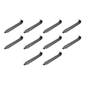 Pastlla 10pcs PCI Slot Cover Dust Filter Blanking Plate Vented Slot for PC Computer Case Cooling Fan Dust Filter Blanking Plate