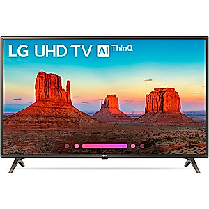 LG Electronics 49UK6300PUE 49-Inch 4K Ultra HD Smart LED TV (2018 Model)