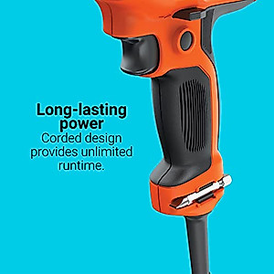 BLACK+DECKER 6.0 Amp 3/8 in. Electric Drill/Driver Kit (DR340C)