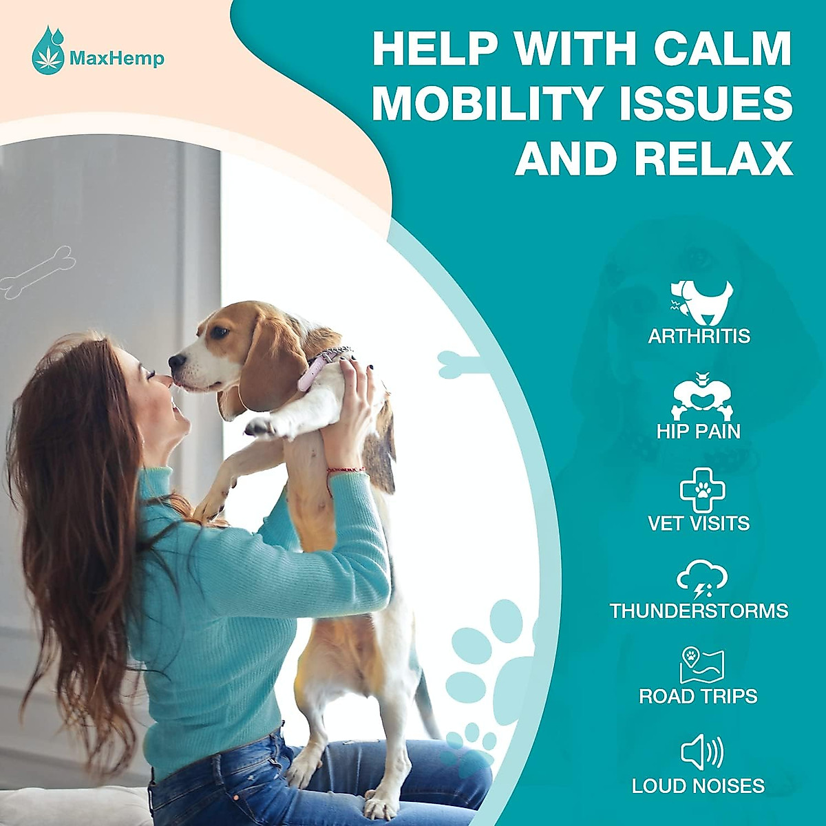 MaxHemp Dog Hip & Joint Care for Pet Oil-BOYIGENGXIN-29