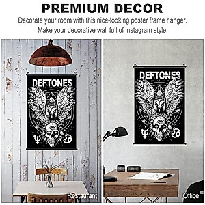 Poster Eagle Skull Deftones Scroll Painting Wall Hanging Decor Artwork Wall Art 16" X 24"