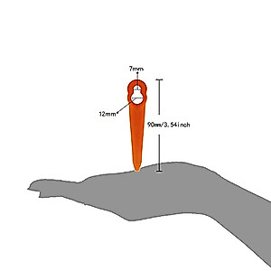 FourShow 100Pcs Plastic Replacement Blades Compatible with STIHL Polycut 2-2 Polycut 3-2 Grass Trimmer FSA 45 FSA 57 FSE 52,Sun Joe 24V-GT10, Redback Swift 40V