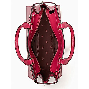 Kate Spade New York Staci Satchel Medium (Garden Ruby)