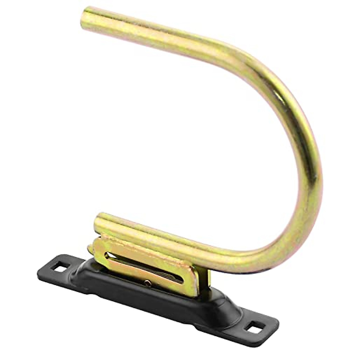 Robbor E-Track J Hook with E Track Spring Fitting Heavy Duty 5" Wide Enclosed Large Steel Jhook E Track Accessories for E Track and X Track System