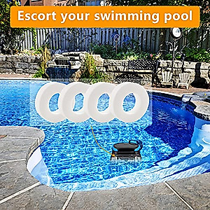 Climbing Rings Replacement for Dolphin Maytronics Robotic Pool Cleaner 6101611 Compatible with M200 M400 M500 Nautilus/CC Plus DX3/DX4/DX6 & More - (4 Pack)