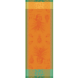 Garnier Thiebaut Ananas en Pot Jaune Soleil Kitchen Towel, 22"x30"