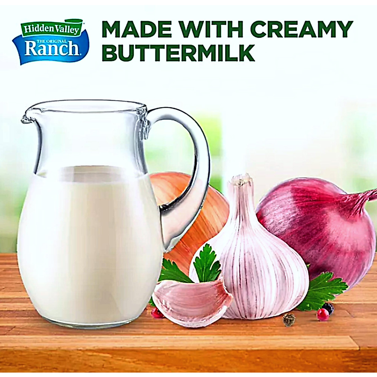 Ranch Seasoning Powder | Hidden Valley Original Ranch Salad Dressing, Seasoning Mix and Dip | Creamy Buttermilk | 16 Fl oz Shaker | Every Order is Elegantly Packaged in a Signature BETRULIGHT Branded Box!