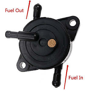 ZTUOAUMA Fuel Pump UC16533 for John Deere X300 X300R X304 X350R X310 X320 X324 X360 X500 X530 X534 647A 657A 667A Z445 Z465 Replace Stens 520-444 054-113