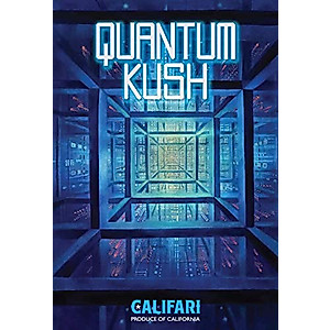 Califari Quantum Kush : Vivid Strain Art Wall Poster, Decor for a Home, Dorm, Store, Dispensary, or Smoke Shop - 13" x 19" Lithograph Print