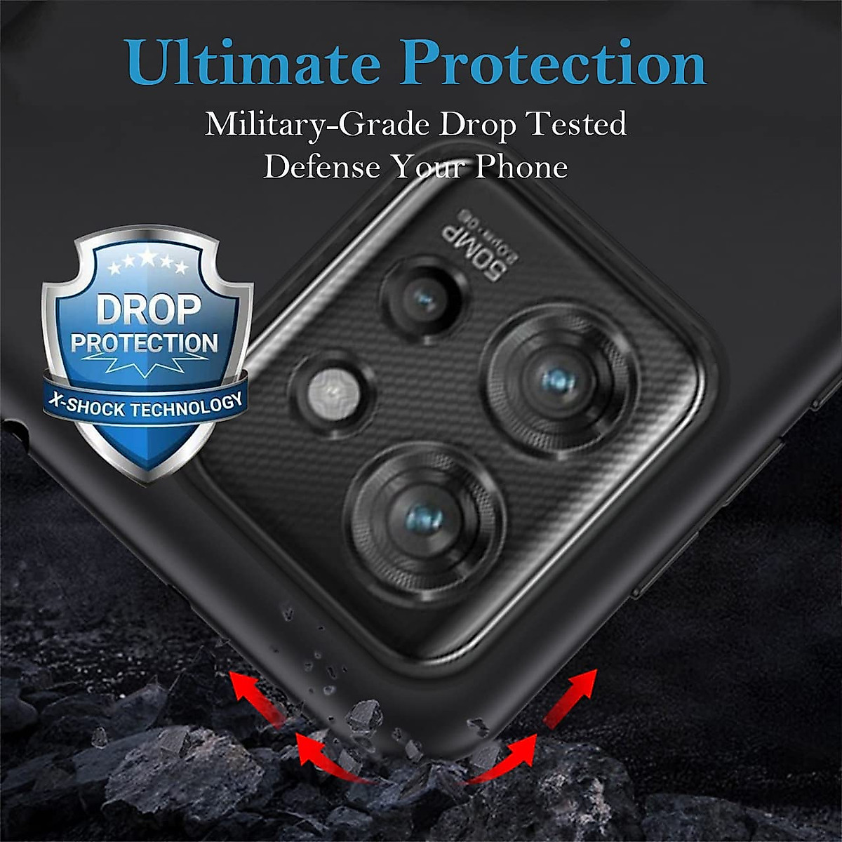 Custom Phone Case for Motorola Moto ThinkPhone 5G Customized Personalized Multi-Picture Collage Photos Cover Anti-Scratch Shock-Resistant Soft Protective TPU Phone Cases