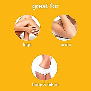Nad's 3n1 Hair Removal Butter, Gentle & Soothing Hair Removal Cream For Women, Sensitive Depilatory Cream For Body & Legs, Suitable for all skin types (21103), 5.1 Fl Oz (Pack of 1)