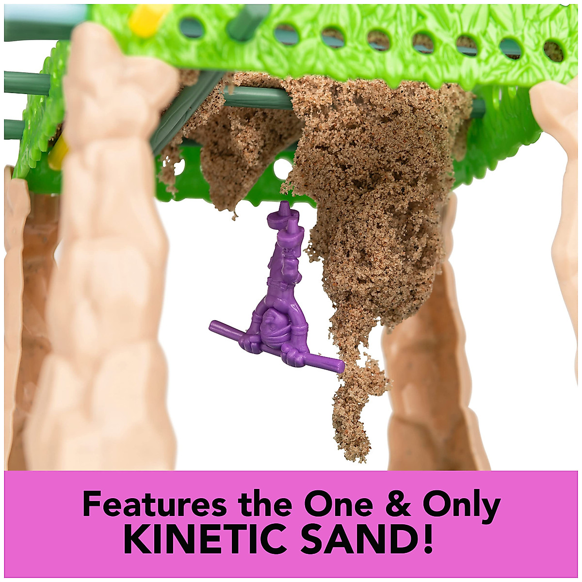 Spin Master Games Sink N’ Sand, Quicksand Kids Board Game with Kinetic Sand for Sensory Fun and Learning – Easy Toy Gift Idea, for Preschoolers and Kids Ages 4 and up