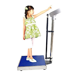 Digital Health Scale with Height Rod, Electronic Height and Weight Physician Scale Capacity, 150kg Capacity