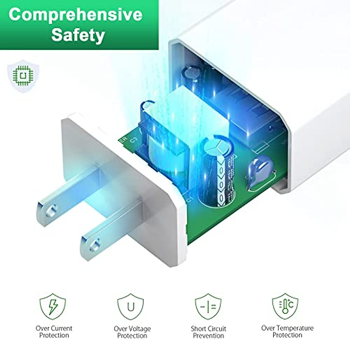 UYODM Power Cable Compatible with Google Nest Cam Outdoor or Indoor, Battery - 25 ft/7.5m Weatherproof Charging Cable Power Your Nest Cam (Battery) Continuously - White