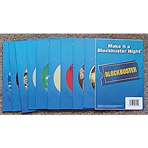 Lot of 10 Blockbuster DVDs Action Drama Comedy Romance & More Assorted Titles