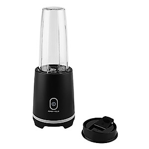 CWCJHD Black Single-Serve Blender with 1 Travel Lid, 16 oz, New Black