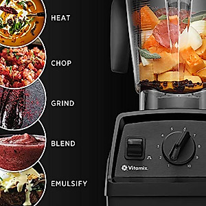 Vitamix Explorian Blender, Professional-Grade, 64 oz. Low-Profile Container, Red (Renewed Premium)