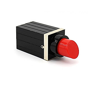 Shiratori Women Acrylic Black Lipstick Shape Evening Bags Purses Clutch Vintage Banquet Shoulder Bag Classic Crossbody Bags for GIRLS Black