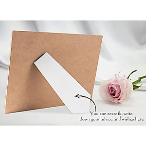 NODROY Wedding Table Sign, Photo Booth, 8×11 Wooden Sign With Stand, Minimalist Wedding Favor, Bridal Shower, Wedding Reception, Event Party Favor Supplies