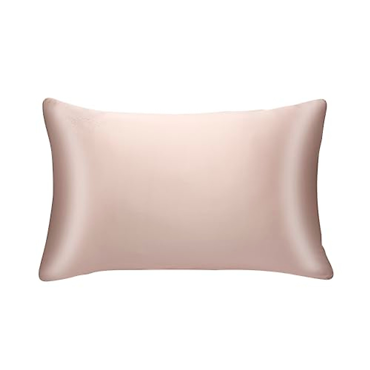 QUEEN BEE SILK - Silk Pillowcase for Hair and Skin - 22 Momme Mulberry Silk - Charmeuse Weave - Envelope Closure - Standard Size - Pink